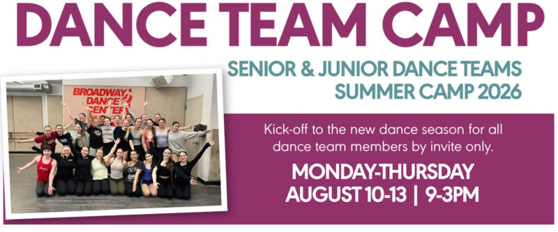 Register for Senior & Junior Dance Teams Camp – Armstrong School of Dance